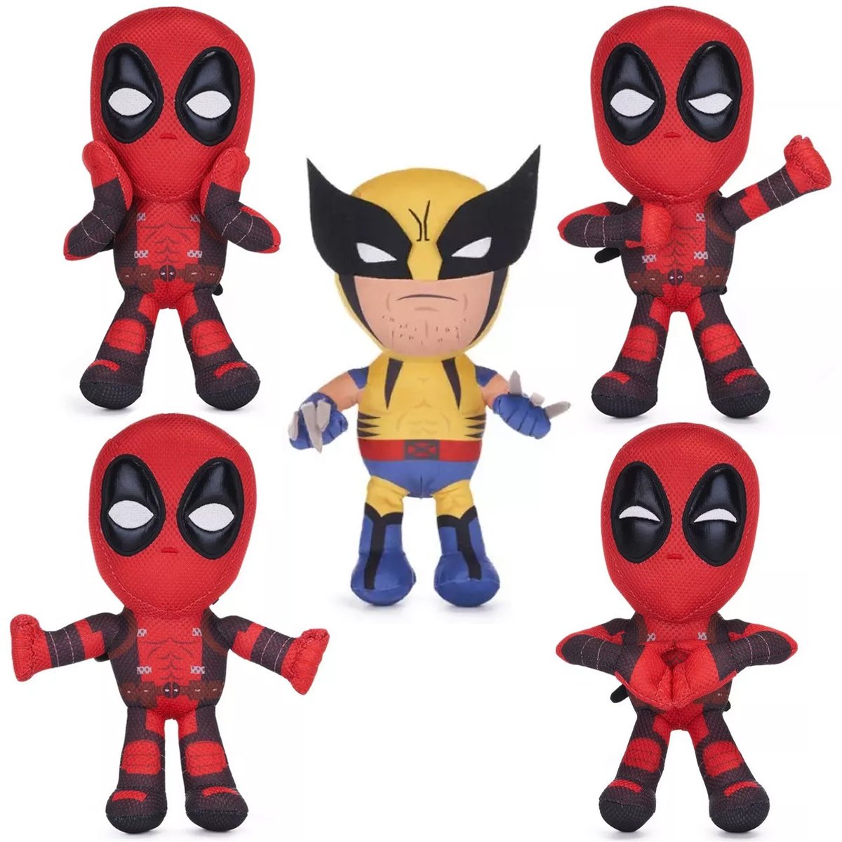 Official' Deadpool & Wolverine' Plush Assortment – Uncle Jays Toy Store