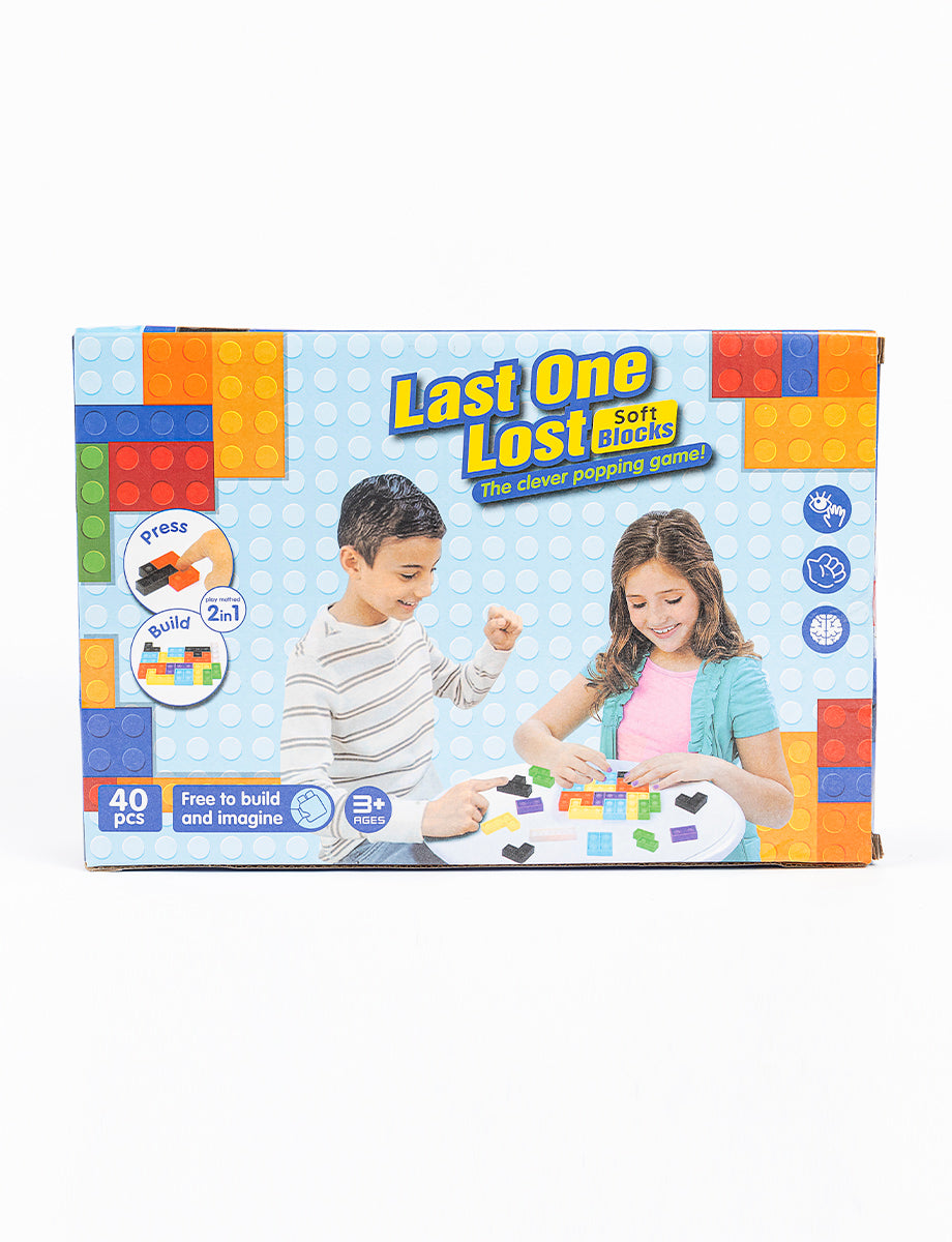 Last One Lost soft blocks popping game 40pcs – Uncle Jays Toy Store